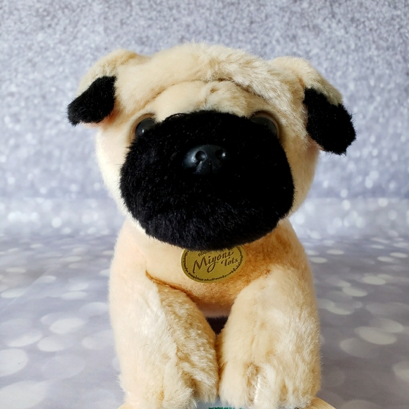 Miyoni | Toys | Miyoni By Aurora Pug Dog Plush Stuffed Animal ...